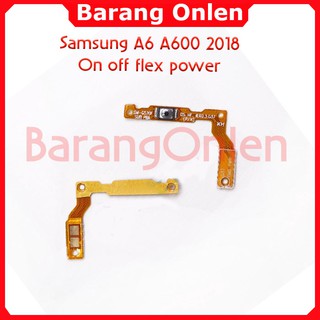 Jual Samsung A6 2018 A600 flexible switch tombol power on off | Shopee ...