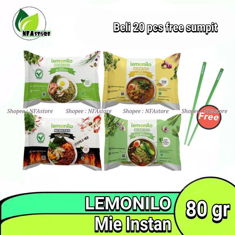 Jual LEMONILO MIE INSTAN RENDANG Indonesia|Shopee Indonesia