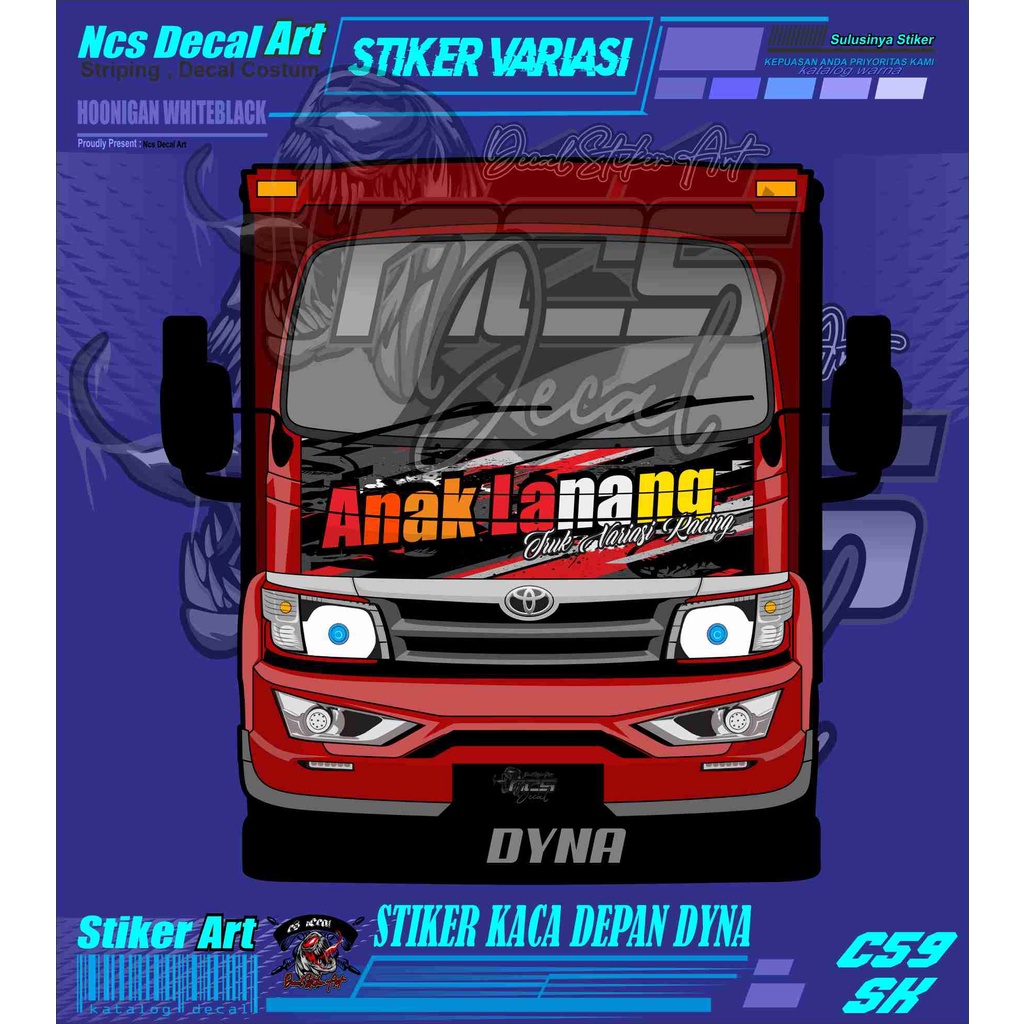 Jual Stiker Decal Stiker Depan Truk Dyina/Giga/Canter Stiker Depan ... Jual Stiker Decal Stiker Depan Truk Dyina/Giga/Canter Stiker Depan ...