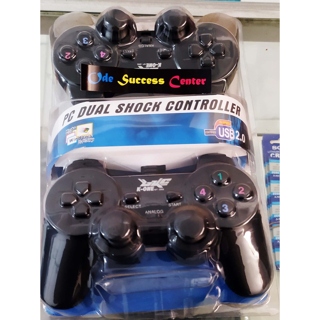 Jual Jual Gamepad Joystik Double USB Untuk Laptop dan PC di Makassar ...