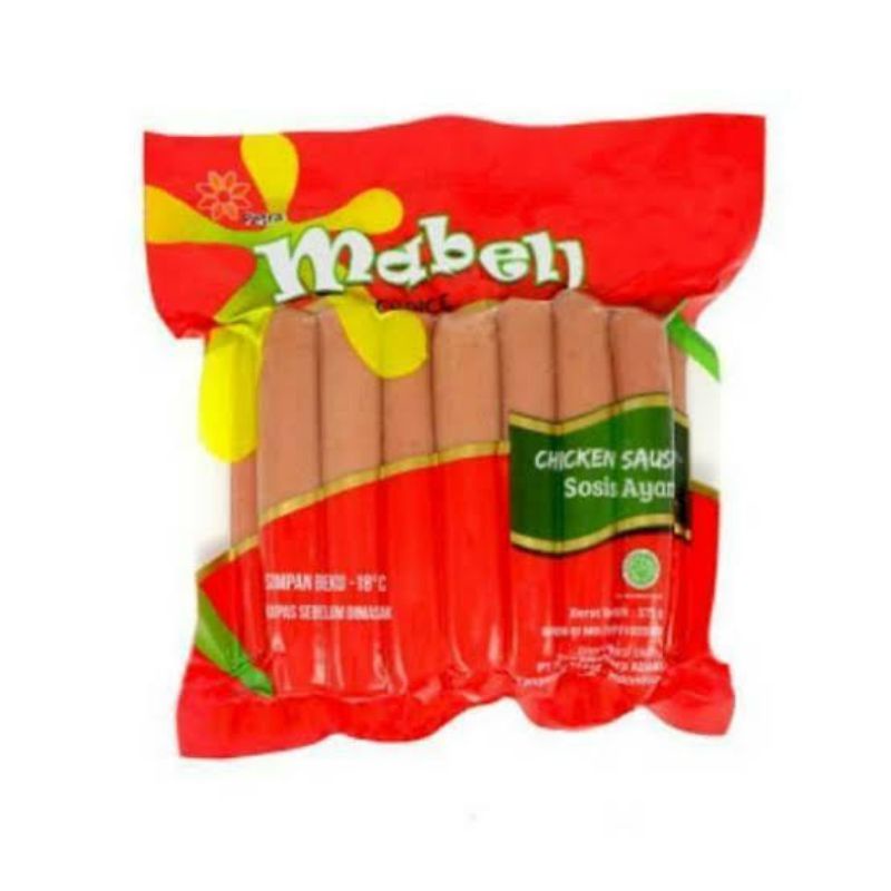 Jual Mabell Sosis Ayam 375 Gr - Isi 15 Pcs | Shopee Indonesia