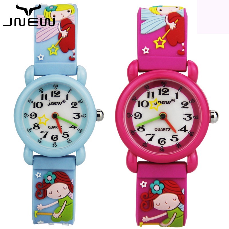 Jual Magic Fairy 3d Silicone Watch Cute Cartoon Waterproof Quartz Watch ...