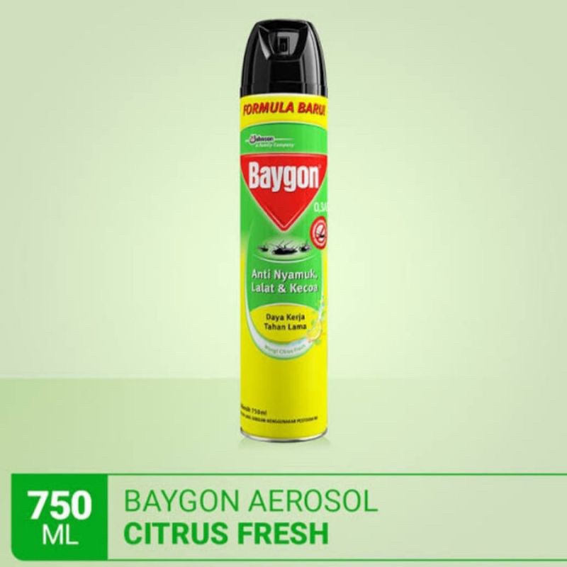 Jual Baygon Citrus Fresh 750ml / 750 ml | Shopee Indonesia