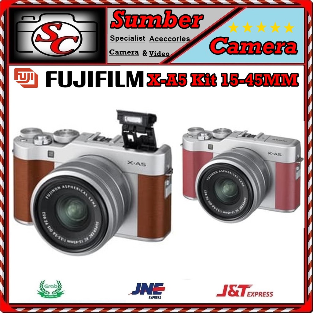 Jual Fujifilm XA5 Fuji XA5 Fujifilm X-A5 Kit 15-45mm Indonesia|Shopee Indonesia