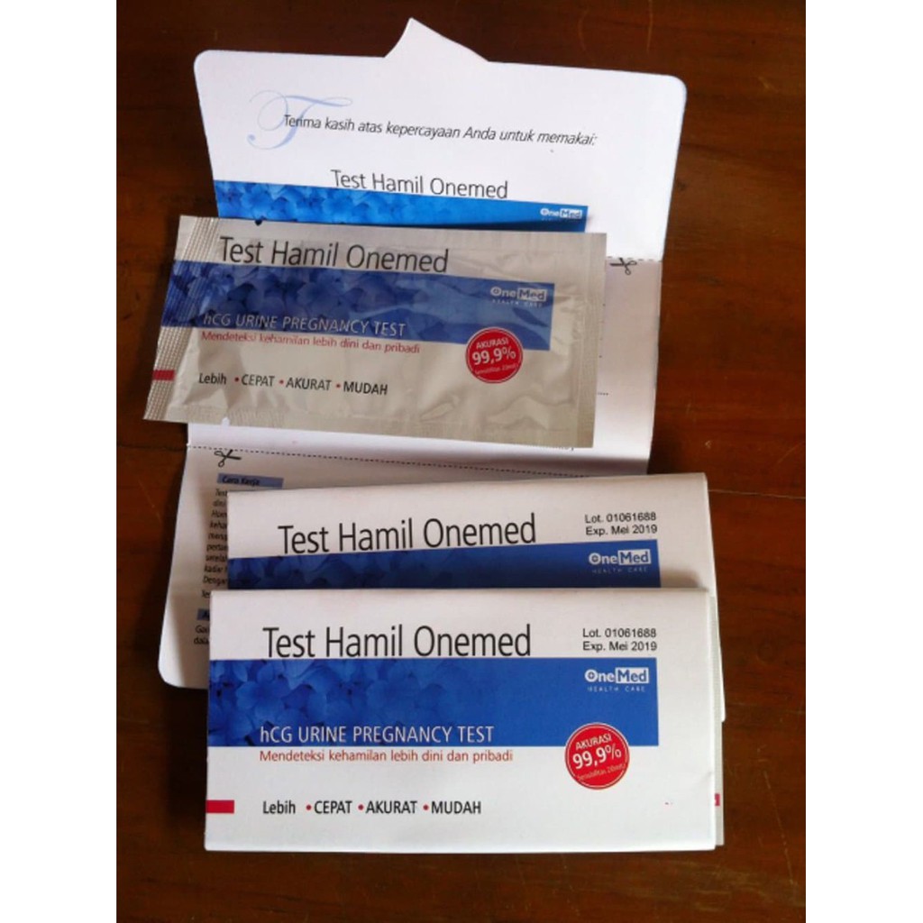 Jual jTespek - Tes Hamil HCG - Test Pack One Med - OneMed | Shopee ...