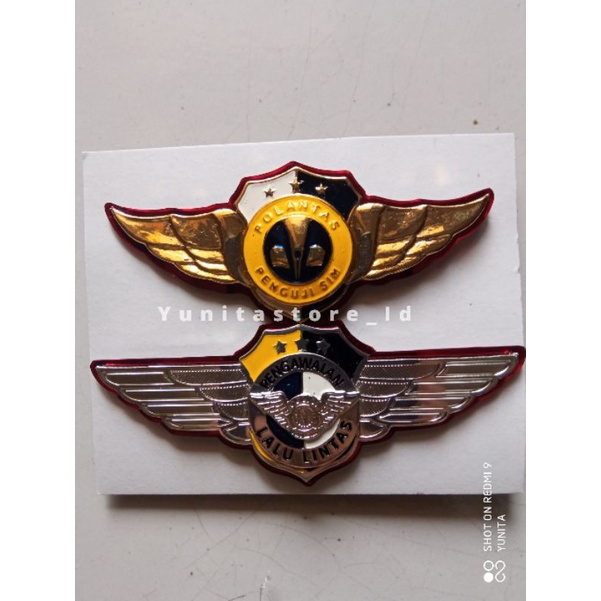 Jual Custom wing gabung lantas Wing Penguji Sim dan Pengawalan Lalu ...