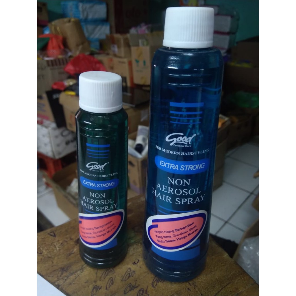 Jual Good Hair Spray Non Aerosol Extra Strong Refill 90ml / 200ml ...