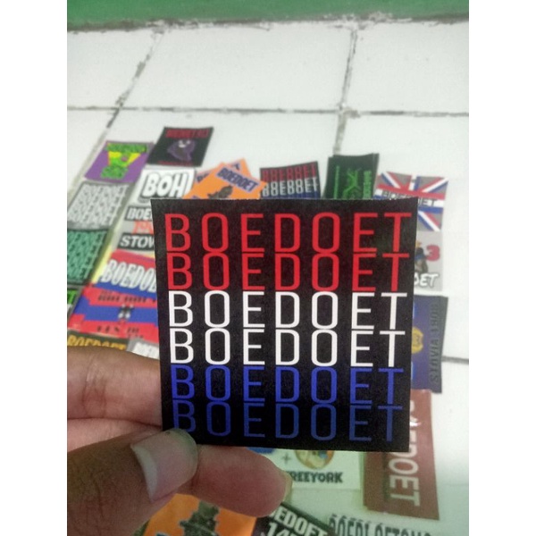 Jual STIKER BOEDOET MERAH PUTIH BIRU | Shopee Indonesia