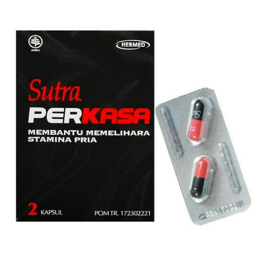 Jual Sutra Perkasa - Obat Kuat / Suplemen Penambah Stamina Pria Dewasa isi 2 Kapsul | Shopee ...