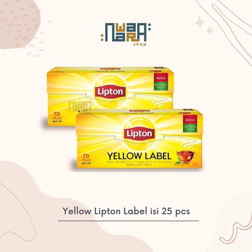 Jual LIPTON TEH ARAB | LIPTON YELLOW LABEL TEA | TEH LIPTON | Shopee ...