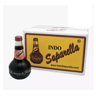 Jual Indo Saparella sarsaparilla soft drink sarsi badak root beer ...