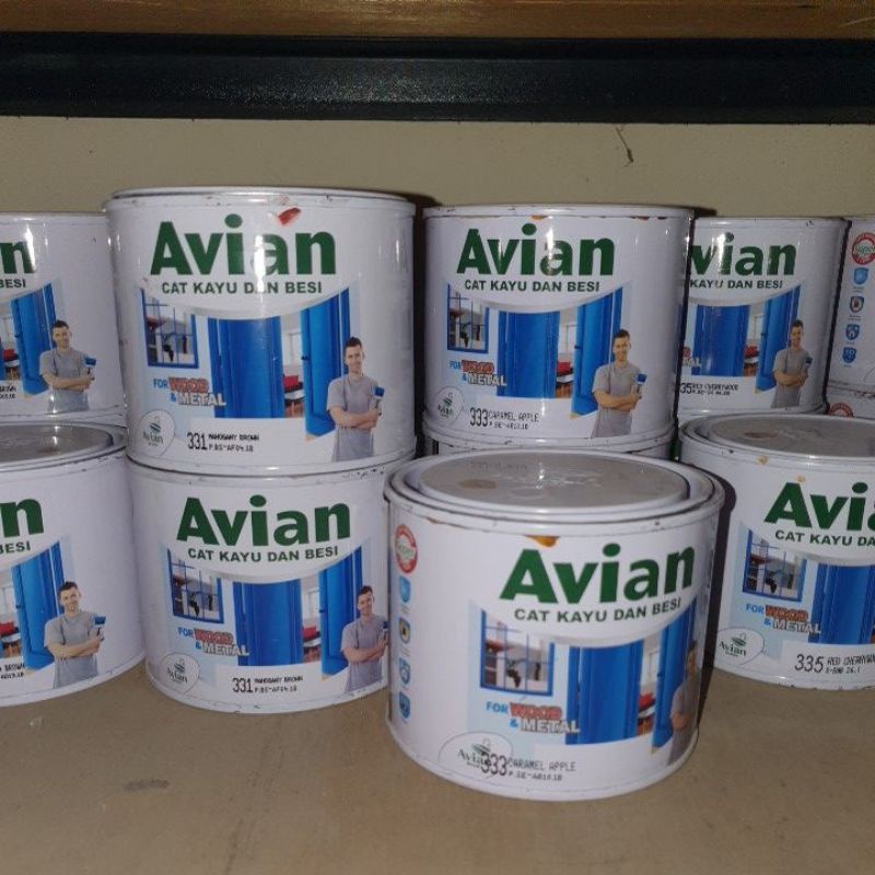 Jual Cat Minyak Kayu Avian Cat Minyak Besi Avian 1 2 Kg Indonesia