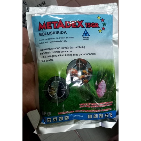 Jual Pembasmih Bekicot Metadex 15gr isi 250 gram | Shopee Indonesia