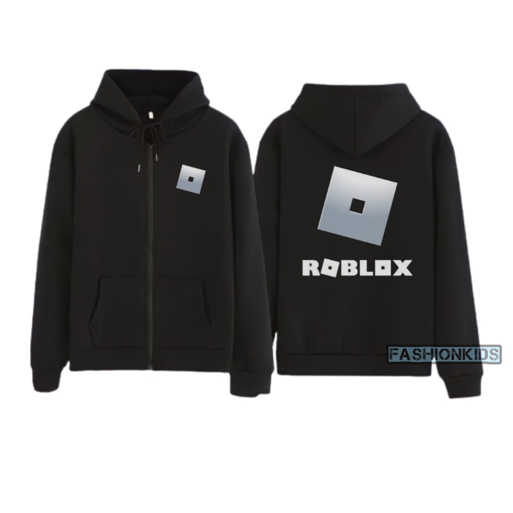 Jual HOODIE ZIPPER JAKET ANAK Roblox New Logo | Shopee Indonesia