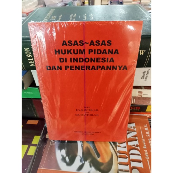 Jual buku asas asas hukum pidana by SR Sianturi SH | Shopee Indonesia