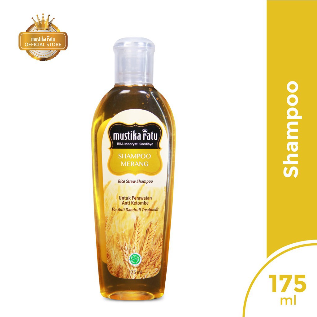 Jual Mustika Ratu Shampoo Merang 175mL | Shopee Indonesia