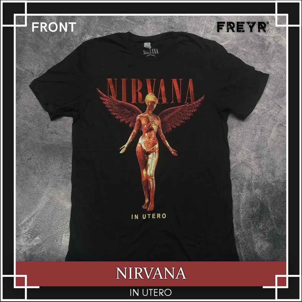 Jual Kaos Band Official Nirvana - In Utero Original | Shopee Indonesia Jual Kaos Band Official Nirvana - In Utero Original | Shopee Indonesia