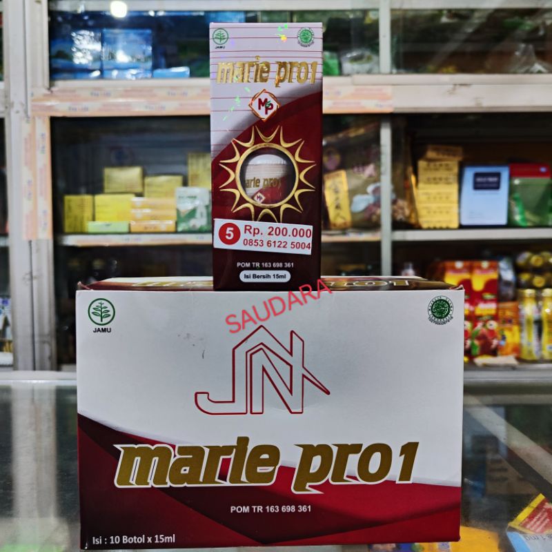 Jual MARIE PRO1 - Jamu Tetes isi 15ml | Shopee Indonesia