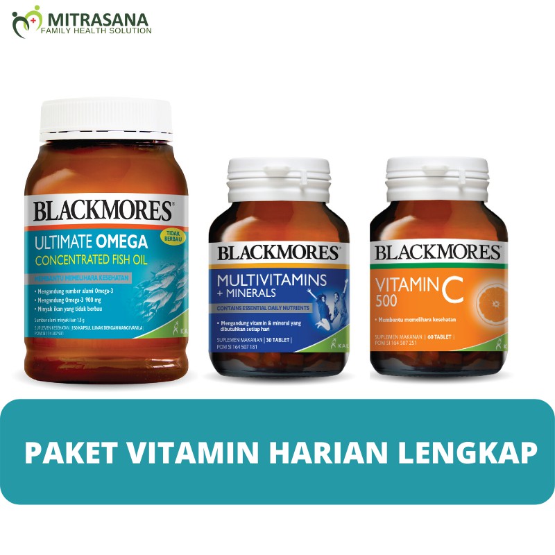 Multivitamin Harian Blackmores Vitamin C 60 tablet Blackmores Ultimate ...