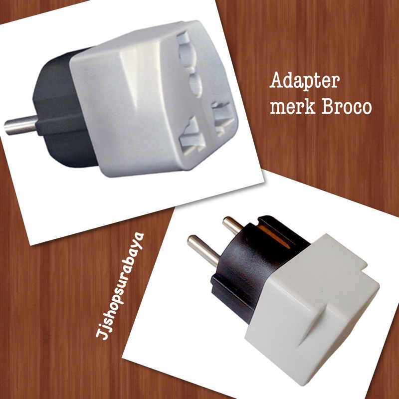 Jual Over steker Universal Adapter Plug colokan listrik merk Broco ...