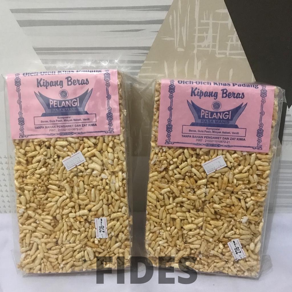 Jual KIPANG BERAS RASA MANIS MERK - PELANGI +-150 GR - KHAS PADANG ...