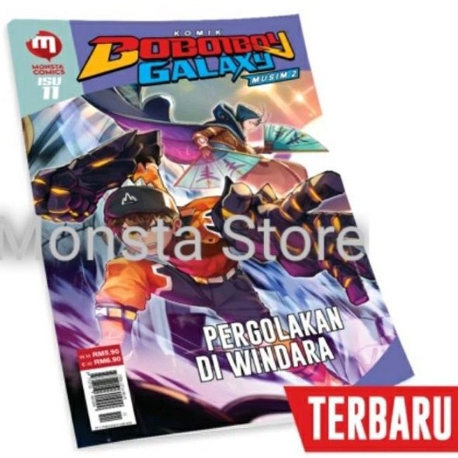 Jual Komik BoBoiBoy Galaxy Musim 2 : Isu 11 "PERGOLAKAN DI WINDARA ...