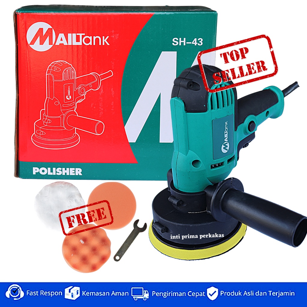 Jual MESIN POLES POLISHER MOBIL MOTOR / MESIN POLESH MAILTANK SH 43 | Shopee Indonesia