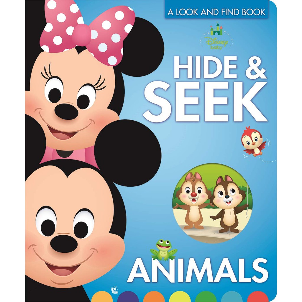 Jual PI Kids - Hide And Seek First Look And Find: Minnie And Mickey ...
