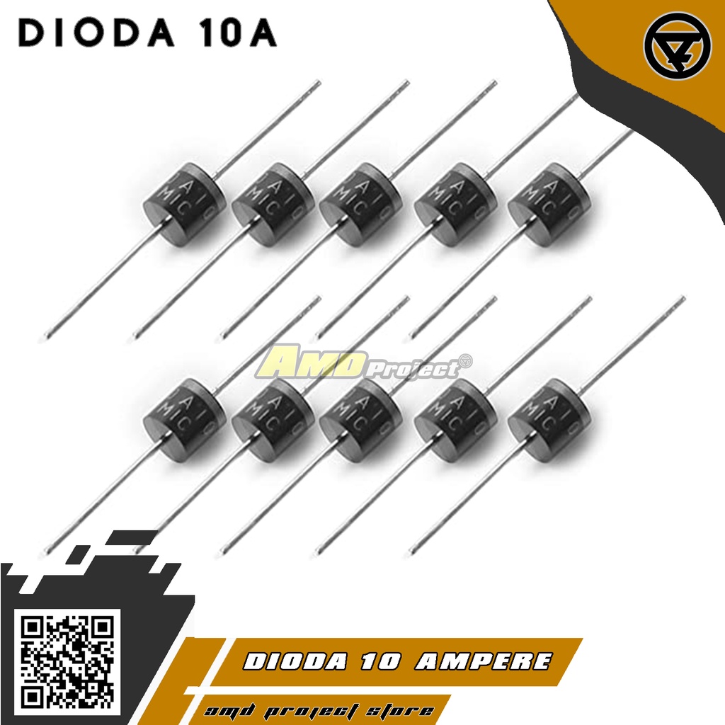 Jual Dioda 10A 1000V Diode Rectifier Original Penyearah 10 Ampere Listrik Power | Shopee Indonesia