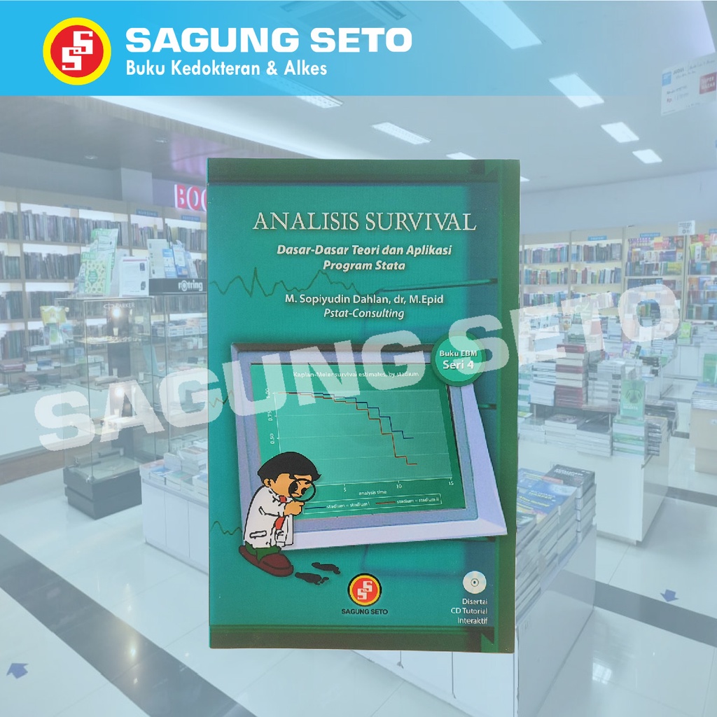 Jual ANALISIS SURVIVAL DASAR-DASAR TEORI DAN APLIKASI PROGRAM STATA ...