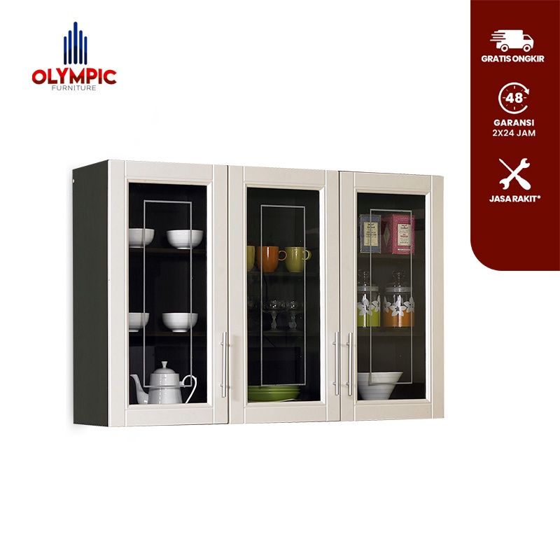 Jual Olympic Kitchen Set Rak Dapur Atas 3 Pintu / Kabinet Atas ...