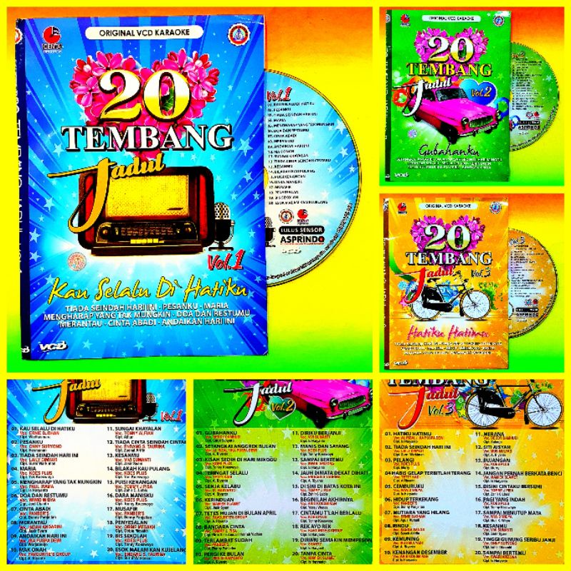 Jual KASET ORI KARAOKE VIDEO MUSIK 20 LAGU TEMBANG JADUL TERPOPULER ...
