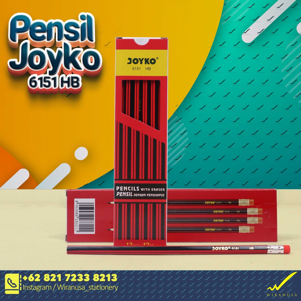 Jual Pensil Joyko HB | Shopee Indonesia