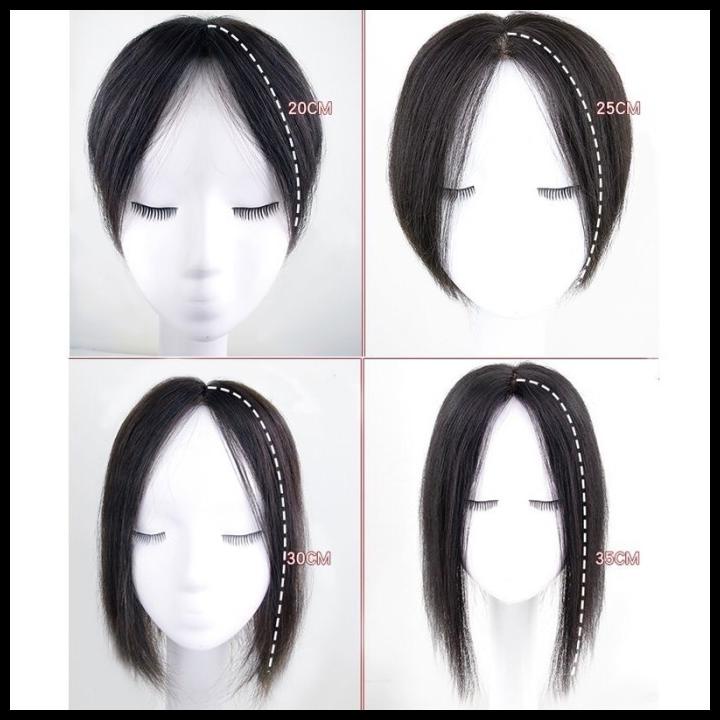 Jual Toupee penutup botak wig rambut palsu haircliip | Shopee Indonesia