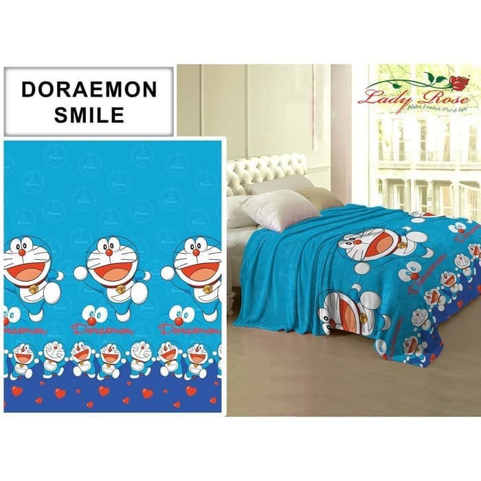 Selimut Lady Rose Doraemon 160x200 | Shopee Indonesia