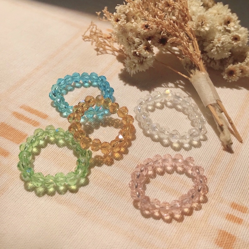 Jual Classic Beaded Ring (MOHON BACA DESKRIPSI) | Shopee Indonesia