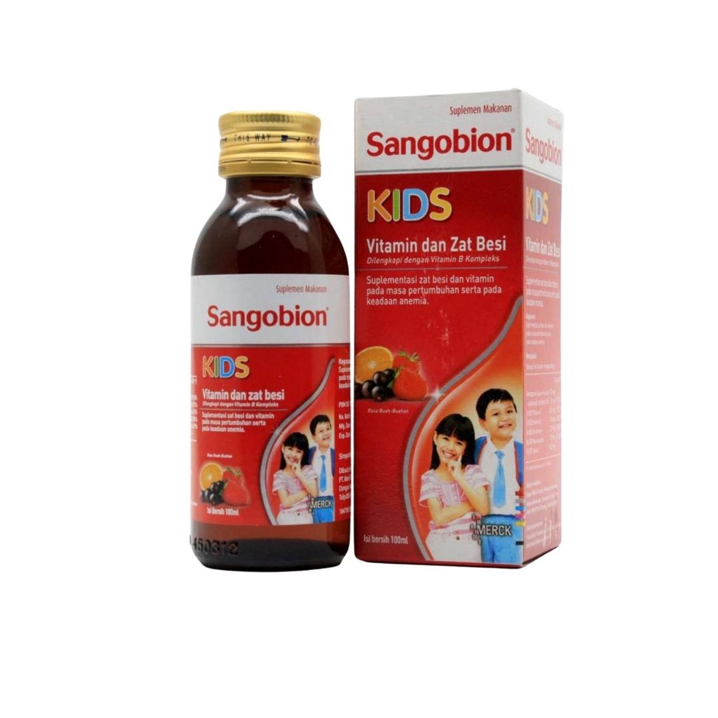 Jual SANGOBION KIDS SYR 100ML NEW (MERCK) | Shopee Indonesia