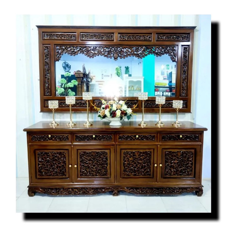 Jual BIFET TV MEJA TV BIFET JATI BIFET UKIRAN ASLI JEPARA BIFET HIAS ...