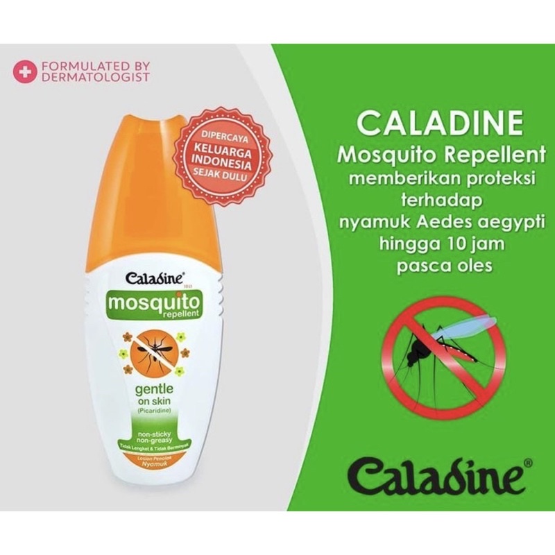 Jual ELOK - CALADINE MOSQUITO REPELLENT | LOTION PENOLAK NYAMUK | Shopee Indonesia