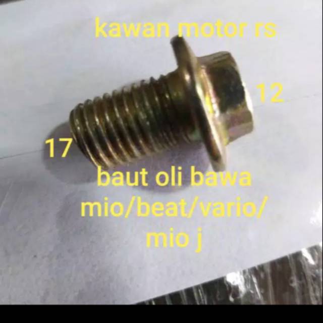 Jual BAUT OLI MIO/BEAT/VARIO/SCOPY/SPACY | Shopee Indonesia