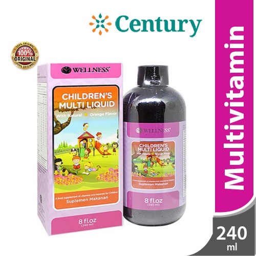 Jual Wellness Children Multiliquid isi 240 ml / Multivitamin anak ...