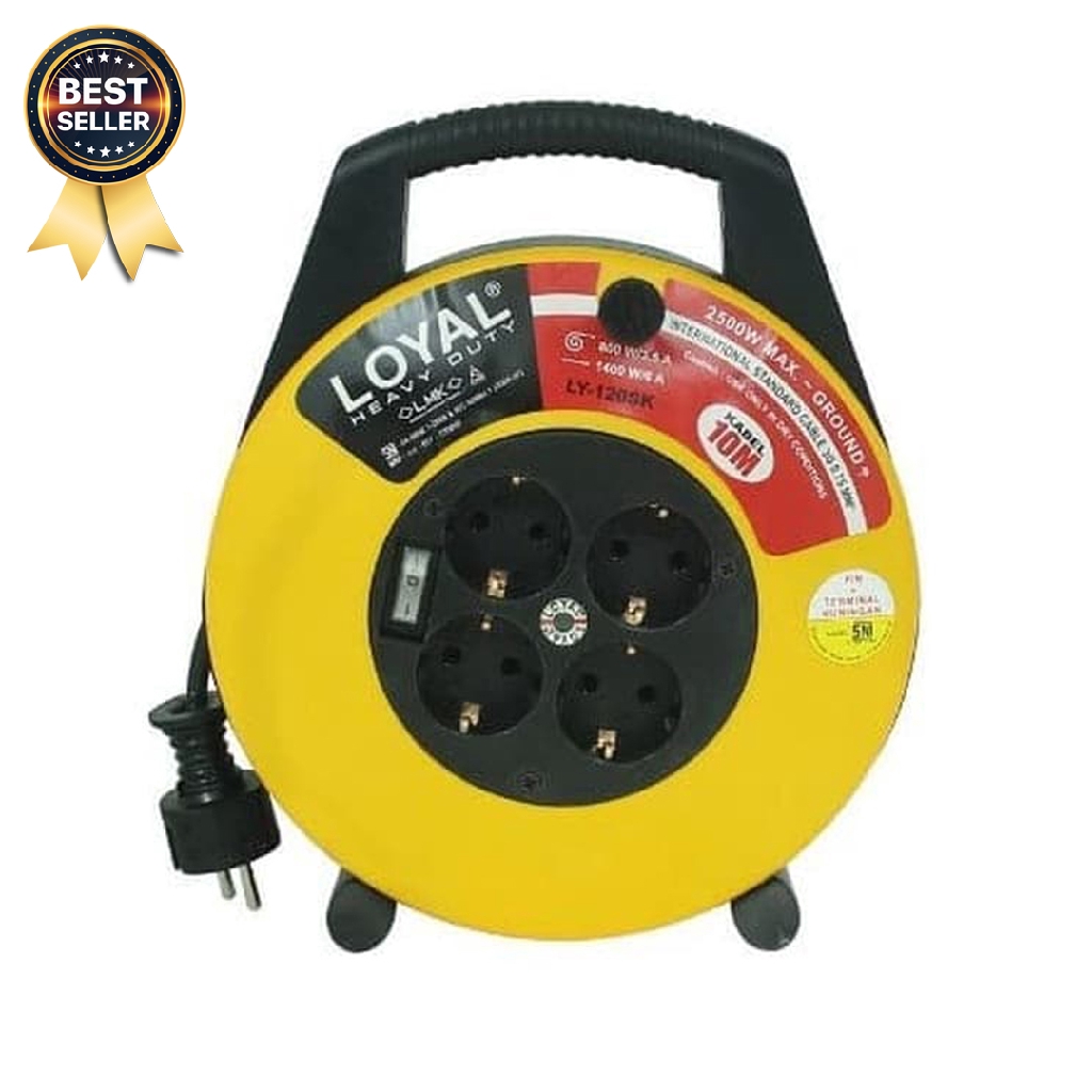 Jual KABEL ROLL HEAVY DUTY 10m LY120SK LOYAL | Shopee Indonesia