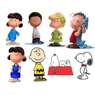 Jual Kertas Cliparts - Snoopy & Charlie Brown Design (25pcs) | Shopee ...