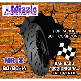 Jual BAN TUBLES RACING SOFT COMPOUND MIZZLE MR-X 80/80-14, BAN BARU ...