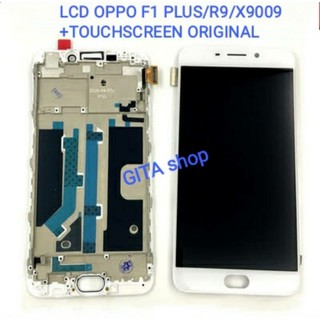Jual LCD OPPO F1 PLUS FULLSET + TOUCHSCREEN + FRAME ORIGINAL ( R9 ...