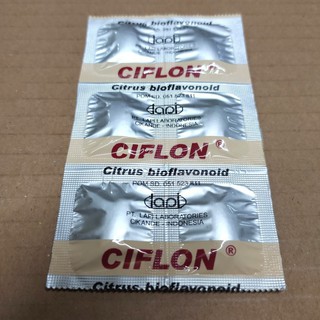 Jual Ciflon per strip 6 tablet | Shopee Indonesia