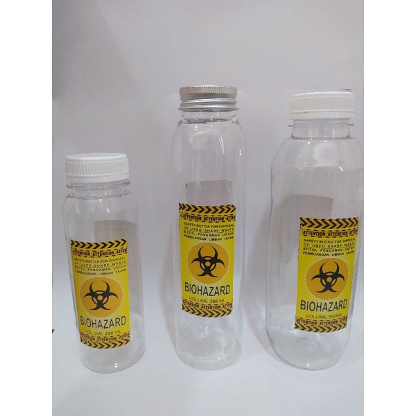 Jual botol limbah medis / safety bottle | Shopee Indonesia
