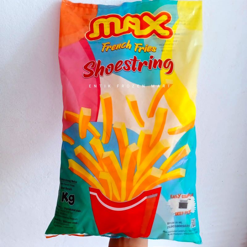 Jual Kentang Shoestring Max 1kg | Shopee Indonesia