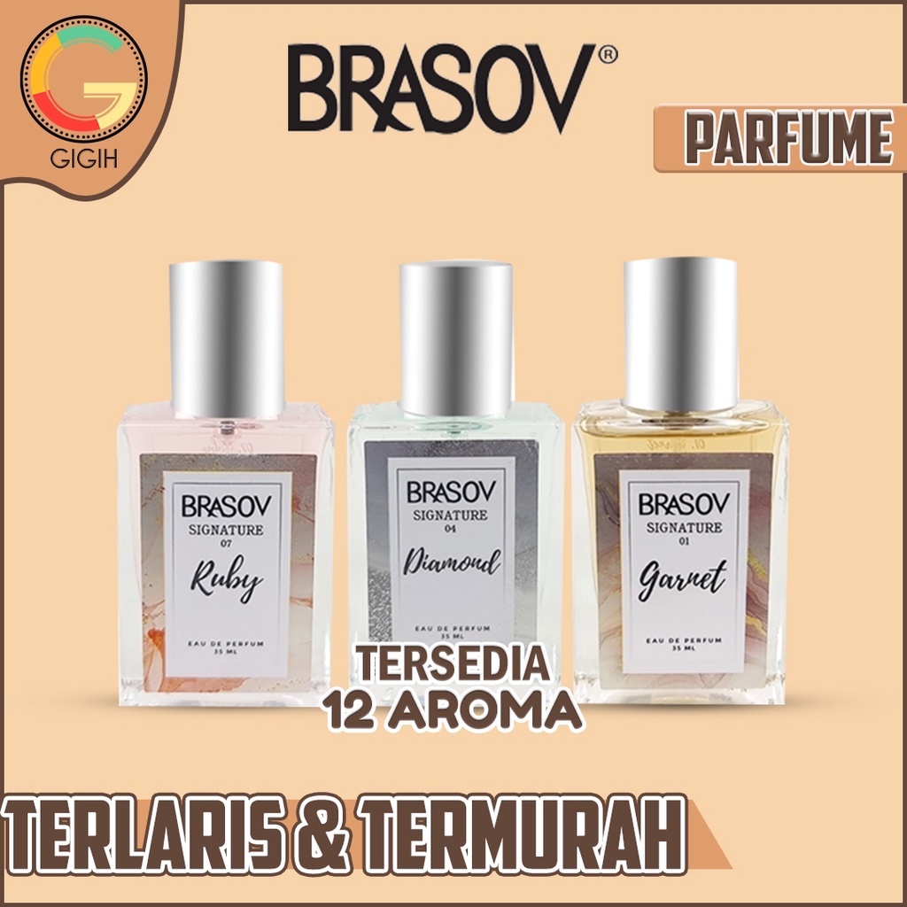 Jual BRASOV PARFUME EDP 35ML SIGNATURE ( READY 12 VARIAN AROMA ...