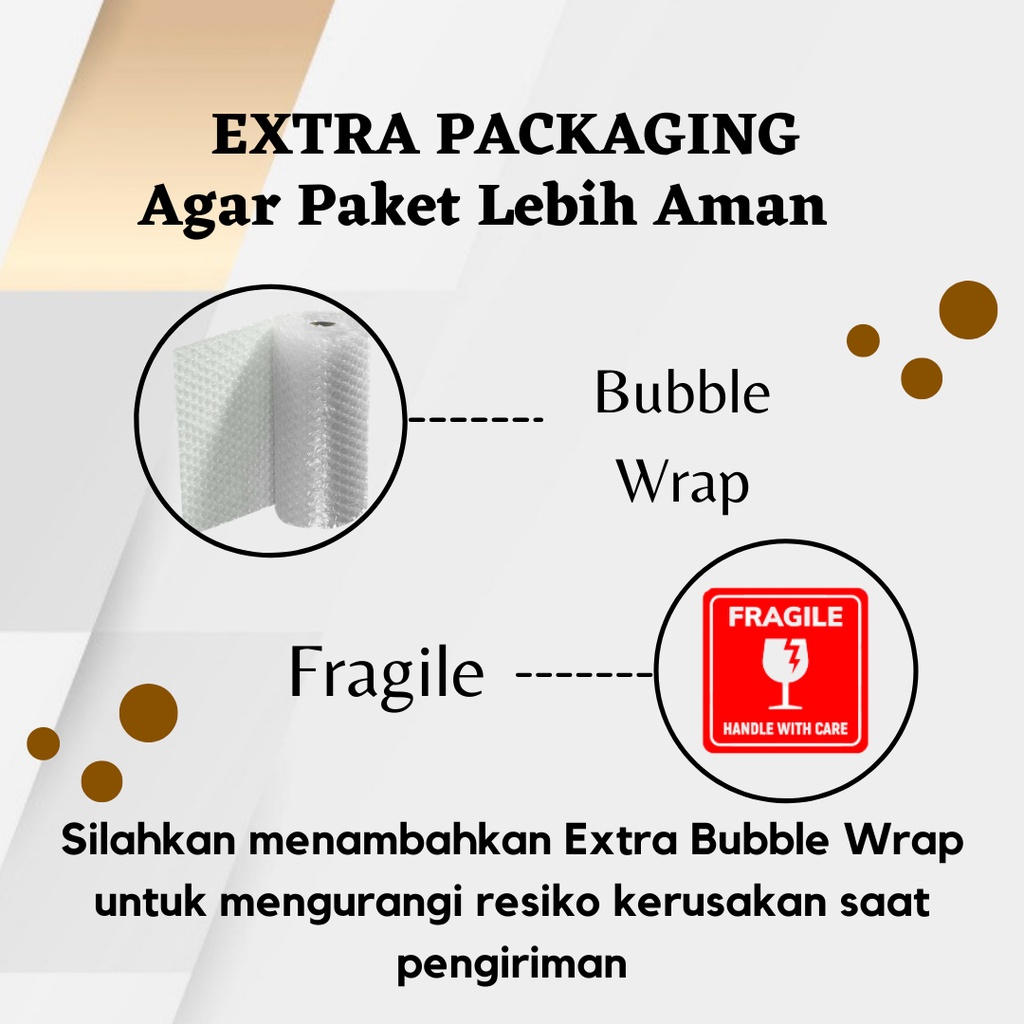 Jual EXTRA PACKAGING | Bubble Wrap Tambahan Agar Packing Aman | FREE ...